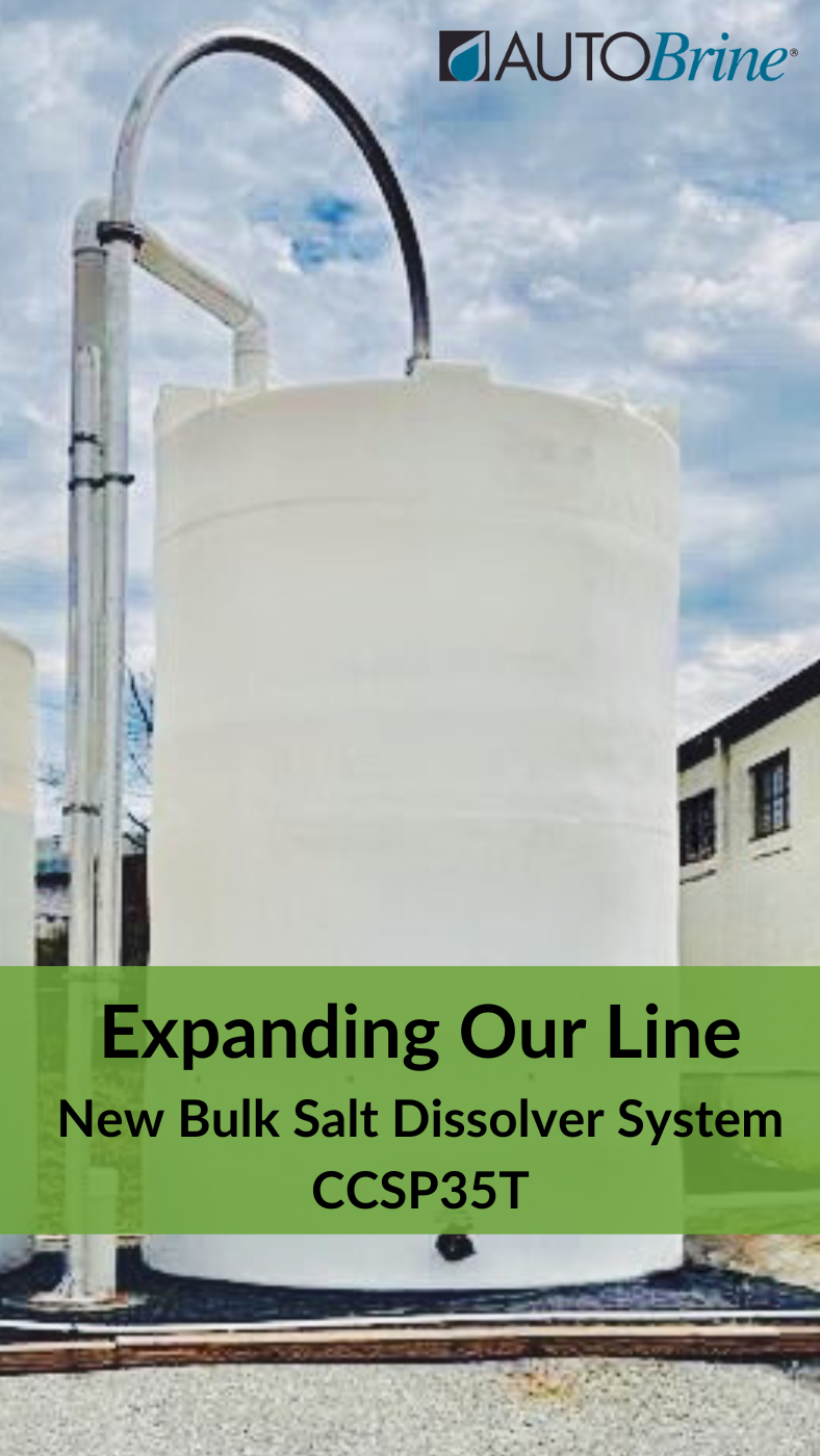 Introducing the New CCSP35T Pneumatic Fill Salt Brine System ... Introducing the New CCSP35T Pneumatic Fill Salt Brine System ...